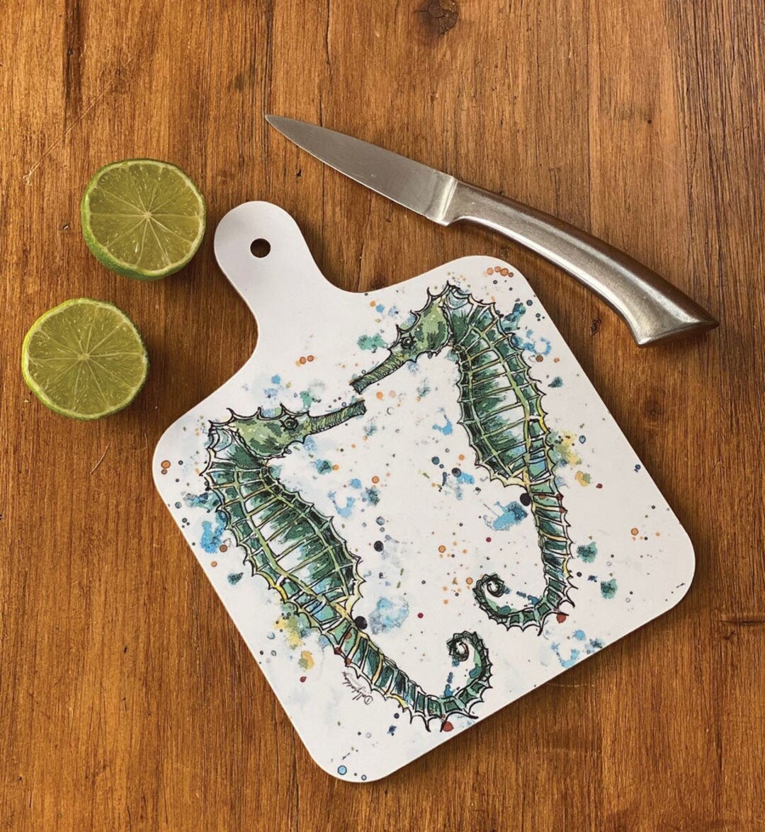 Small Seahorse Chopping Board - Etsy