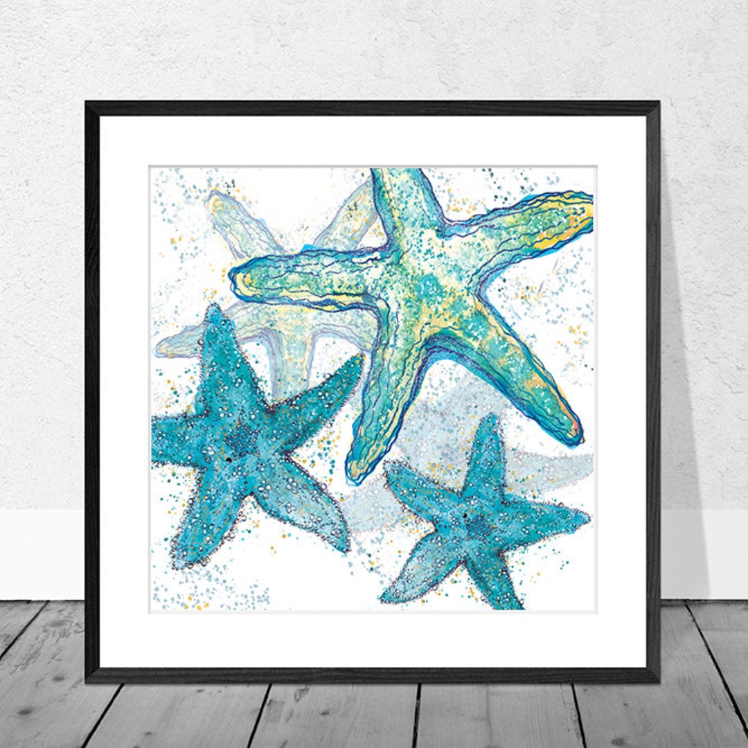 Starfish Art Print - Etsy