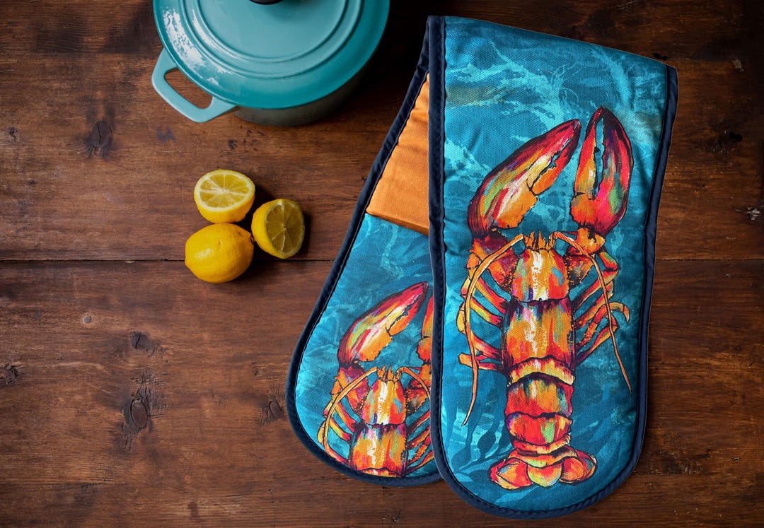 Red Lobster Oven Glove (OV0041) - Etsy