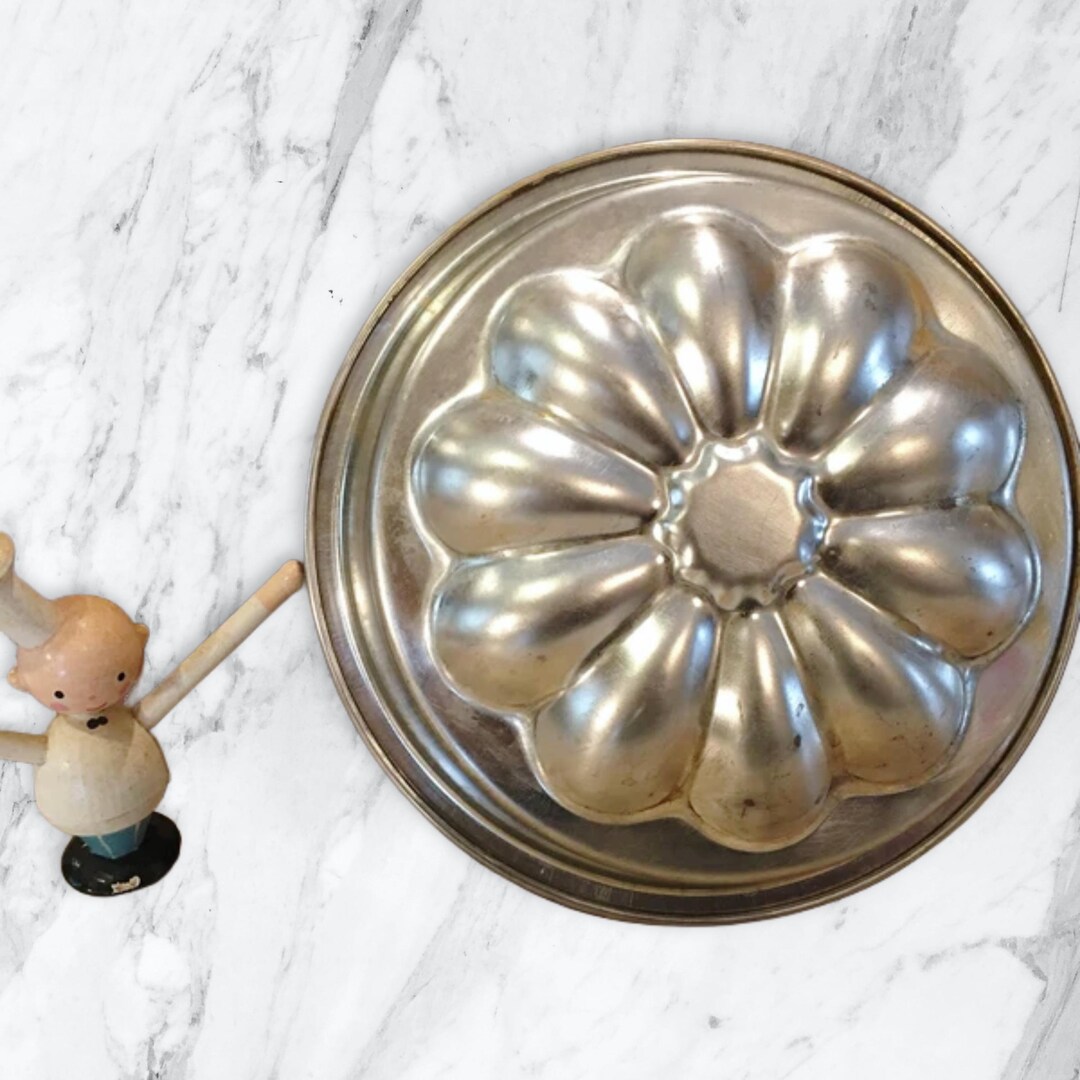Aluminum Small Cake Pan,round Jello Mold,custard Mold,bakeware,flower ...