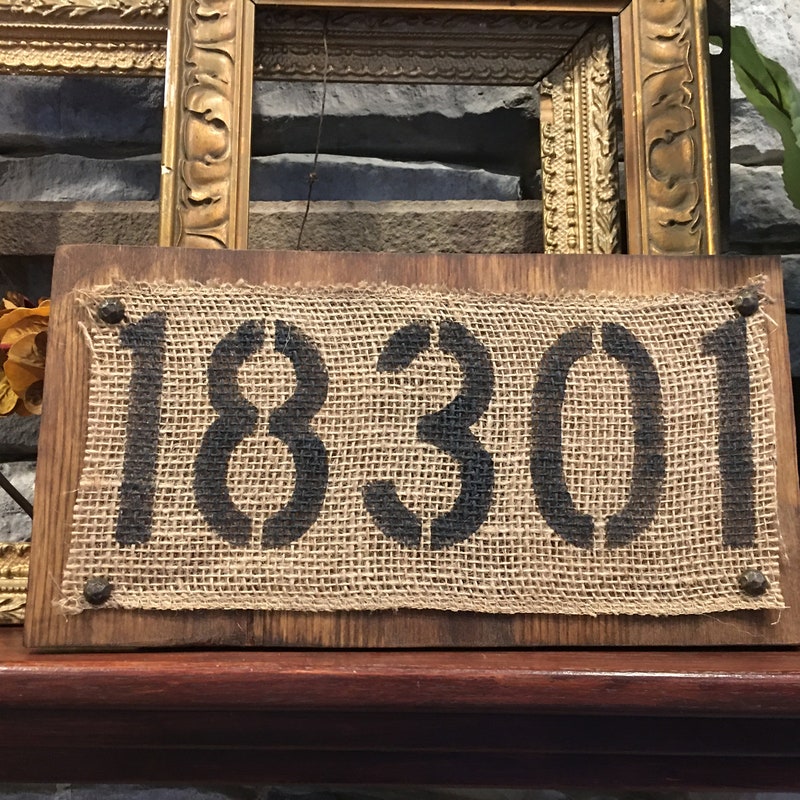 Zip Code Signs - Etsy