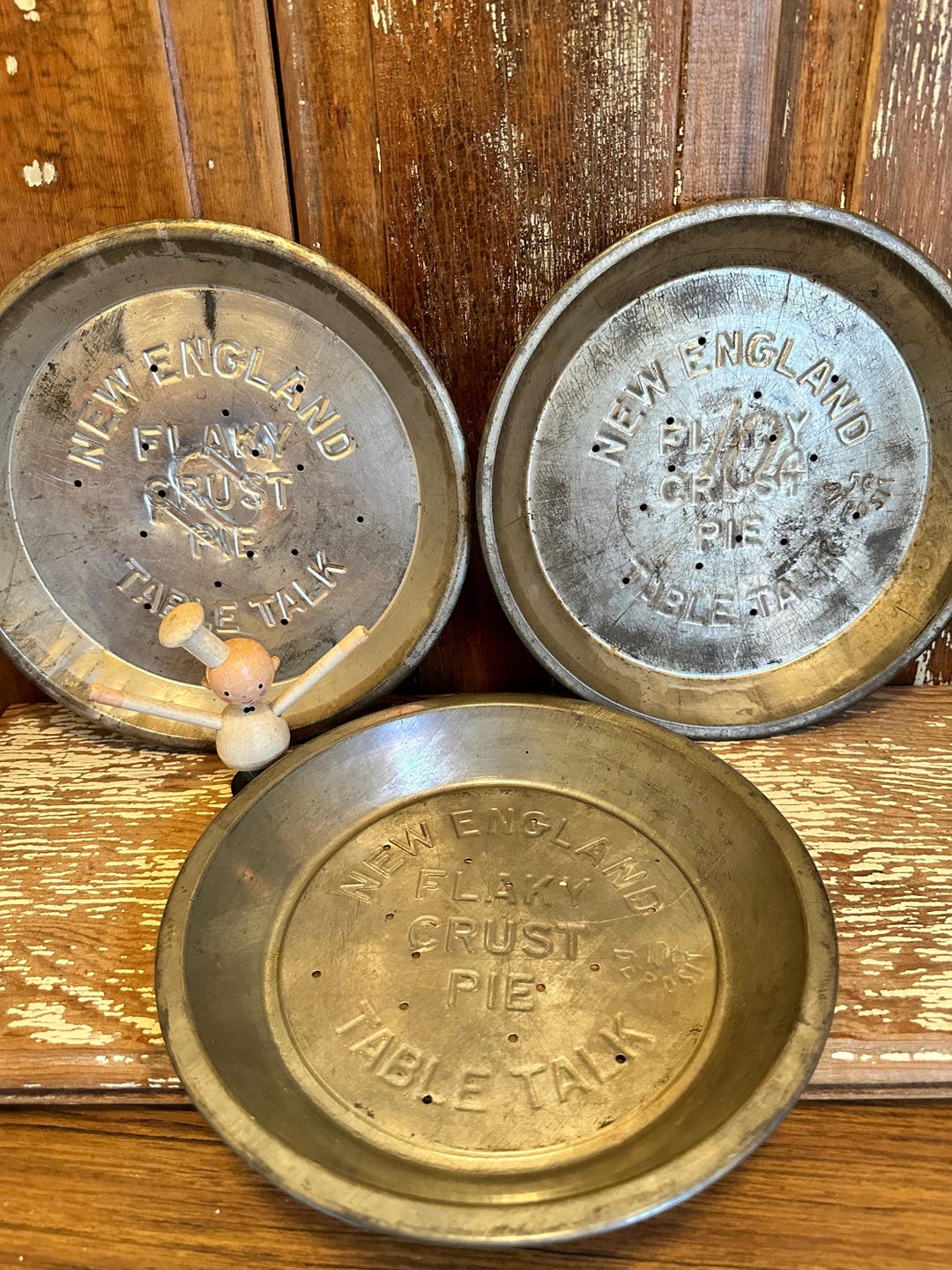 New England Flaky Crust Table Talk Vented Pie Tin,price FOR One,round ...