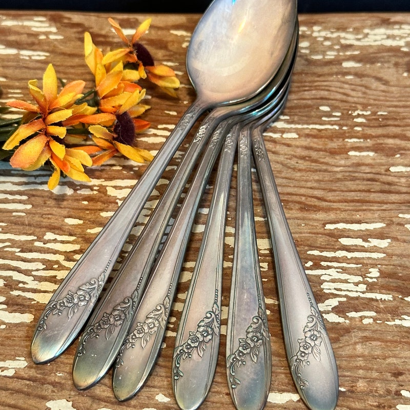 Silver Plate Spoon - Etsy