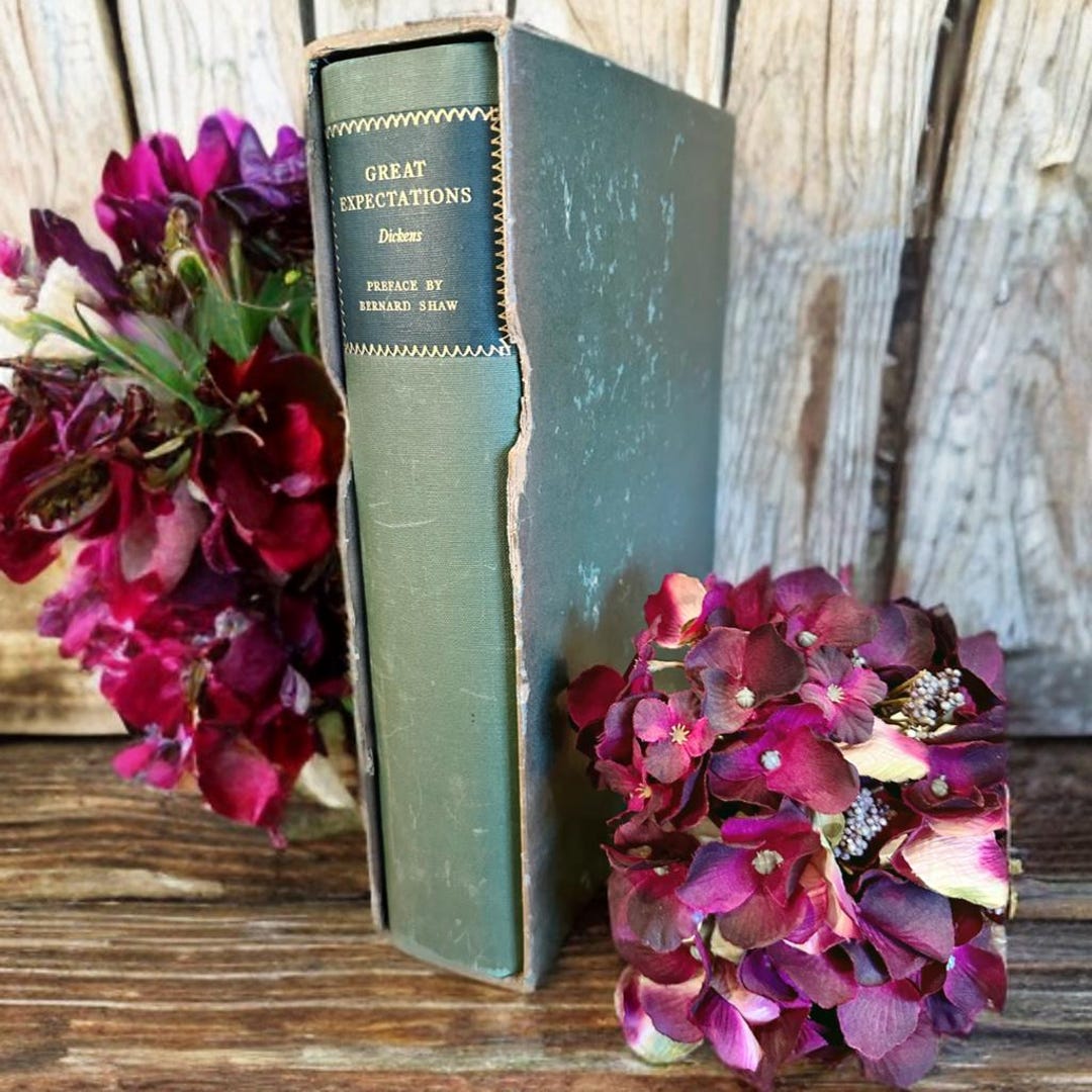 Charles Dickens Book,great Expectations,1937,slipcase,antique Books ...