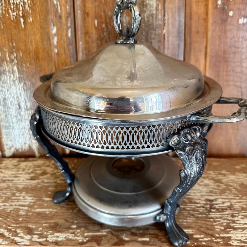 Silver Buffet Server - Etsy