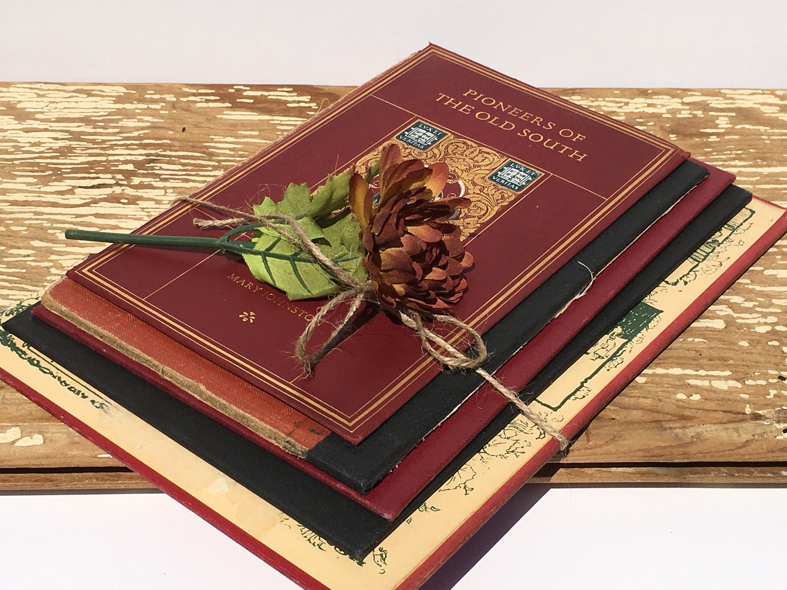 Vintage Book Coversbundle With Twine and | Etsy