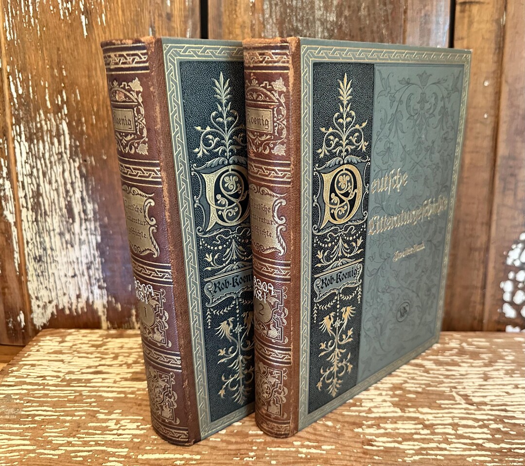 German Book Collection,set of 2,german Literature,written in German ...