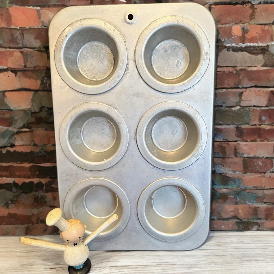 Rema Aluminum Air Bake Vintage Muffin Tin,cupcake Tins,vintage Baking ...