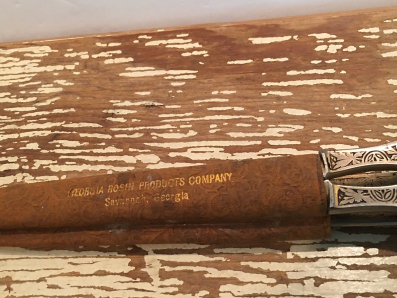 Scissors and Letter Opener Set in Leather Sheath Case9 | Etsy