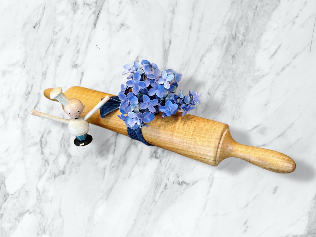 Large Wood Rolling Pin,professionial Rolling Pin,solid One Piece,wood ...