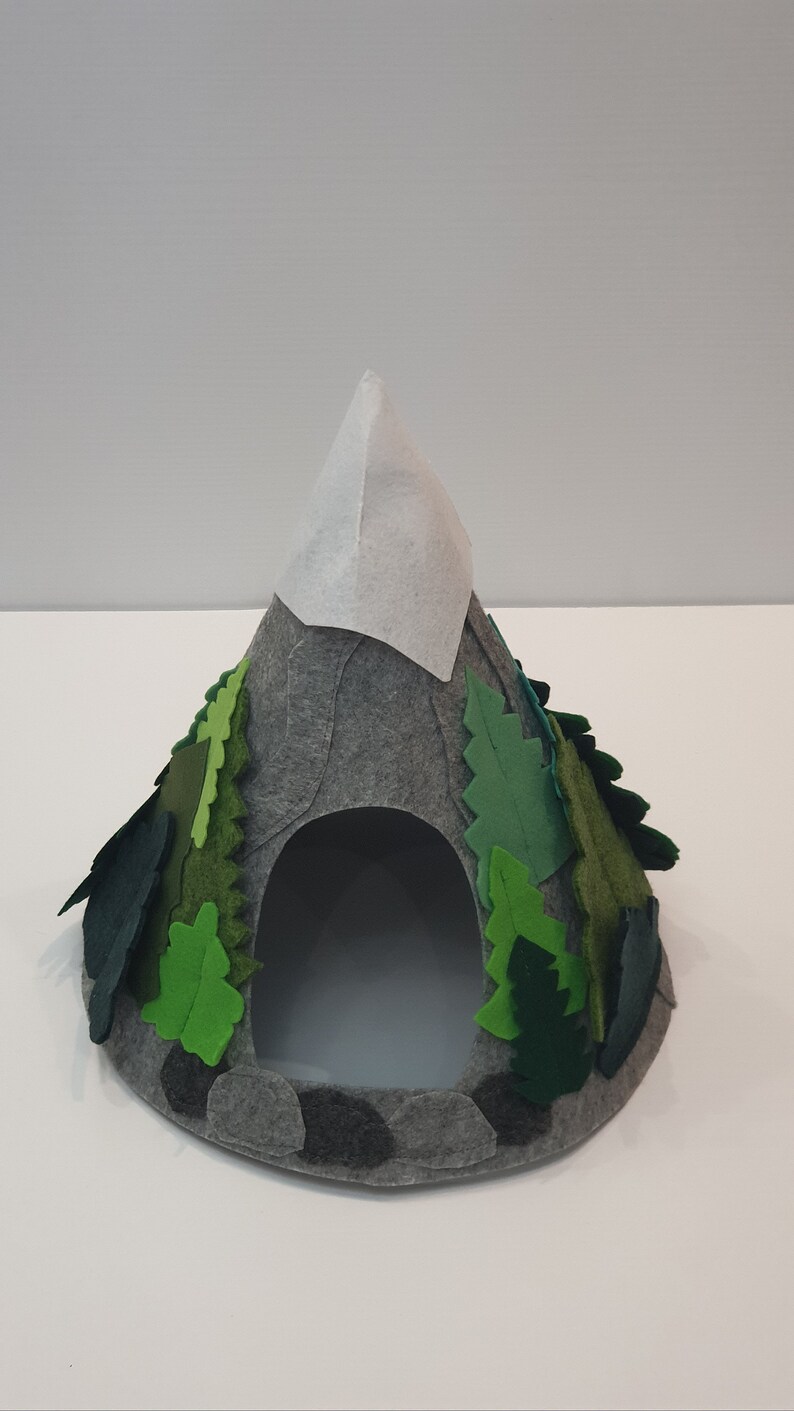 Felt Mountain Cave for Pretend Play - Etsy