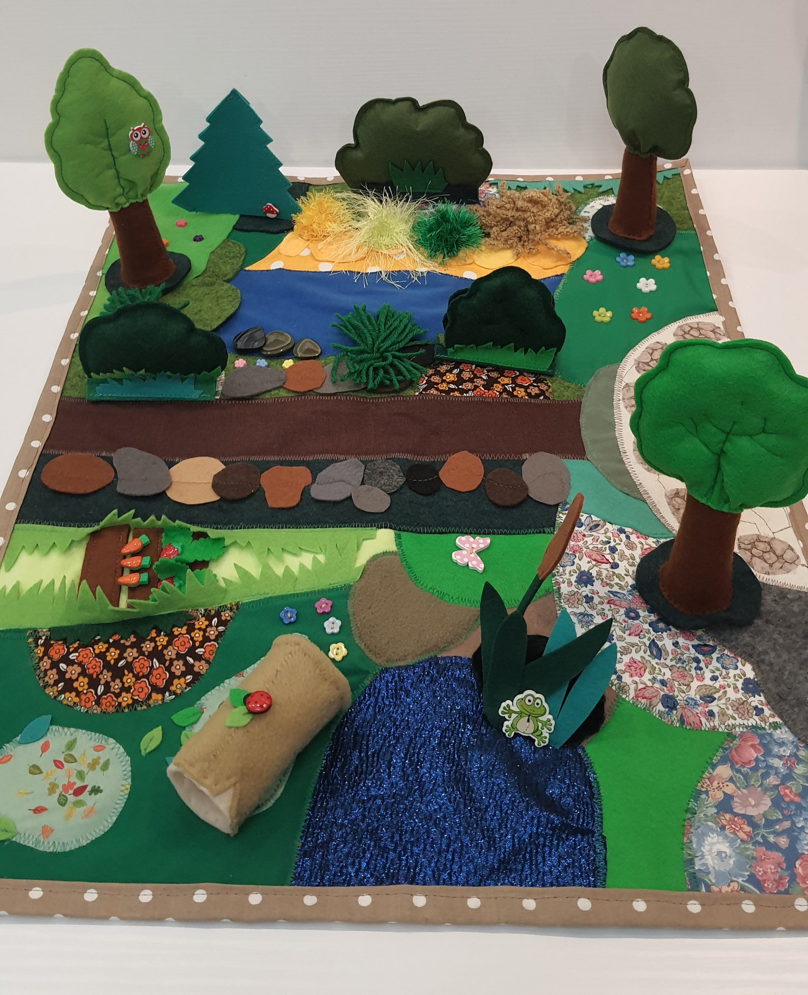 Felt Forest Playscape for Toddler - Etsy