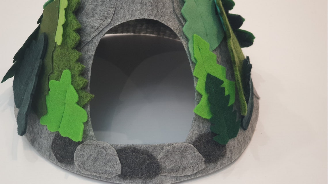 Felt Mountain Cave for Pretend Play - Etsy