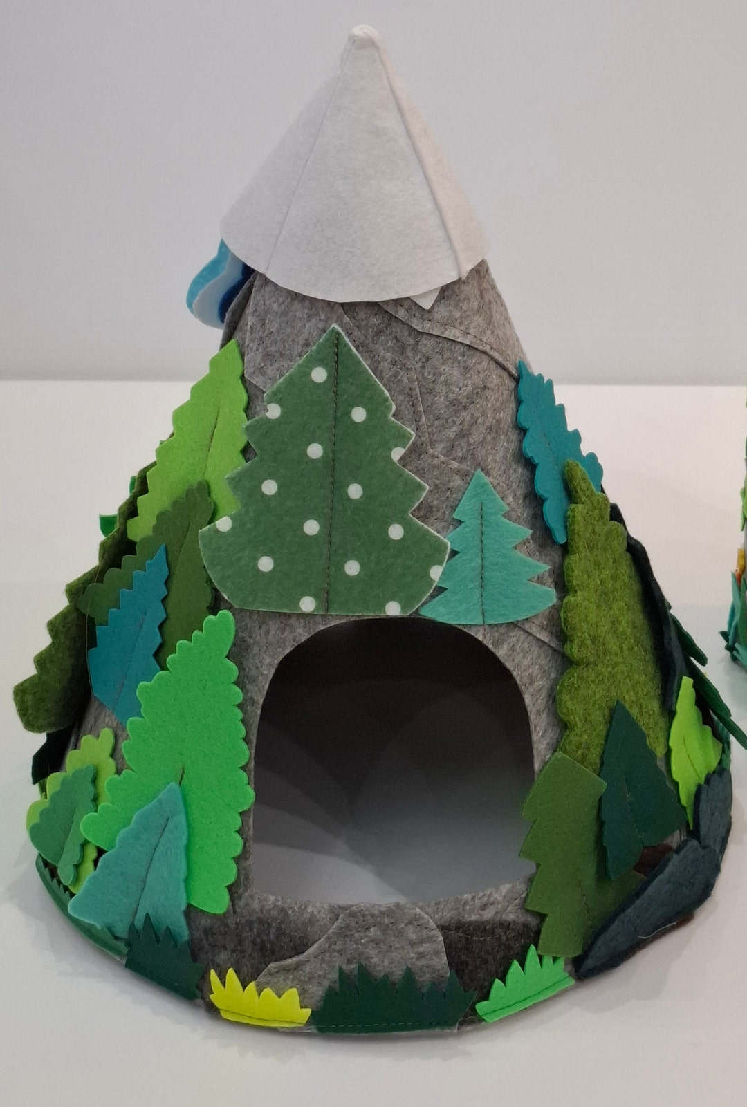 Felt Mountain Cave for Pretend Play - Etsy