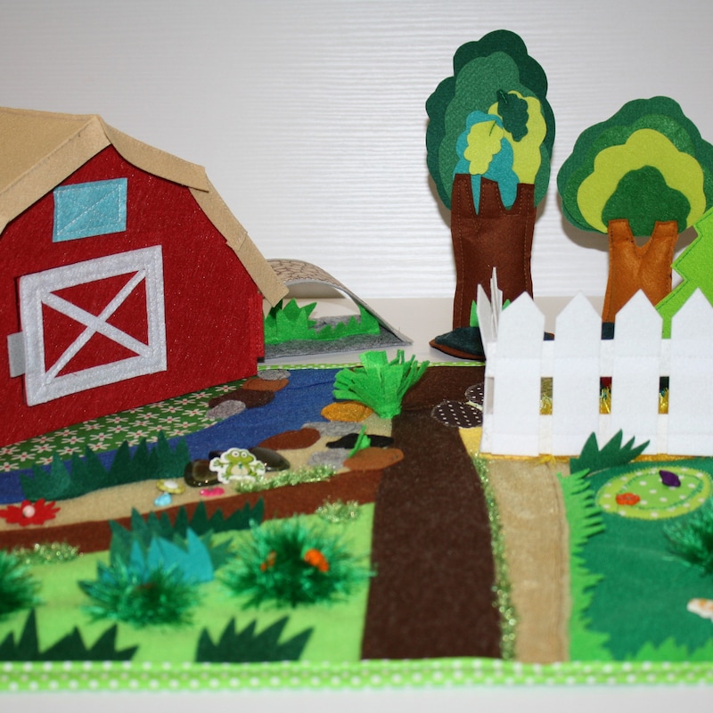 Farm Play Mat - Etsy