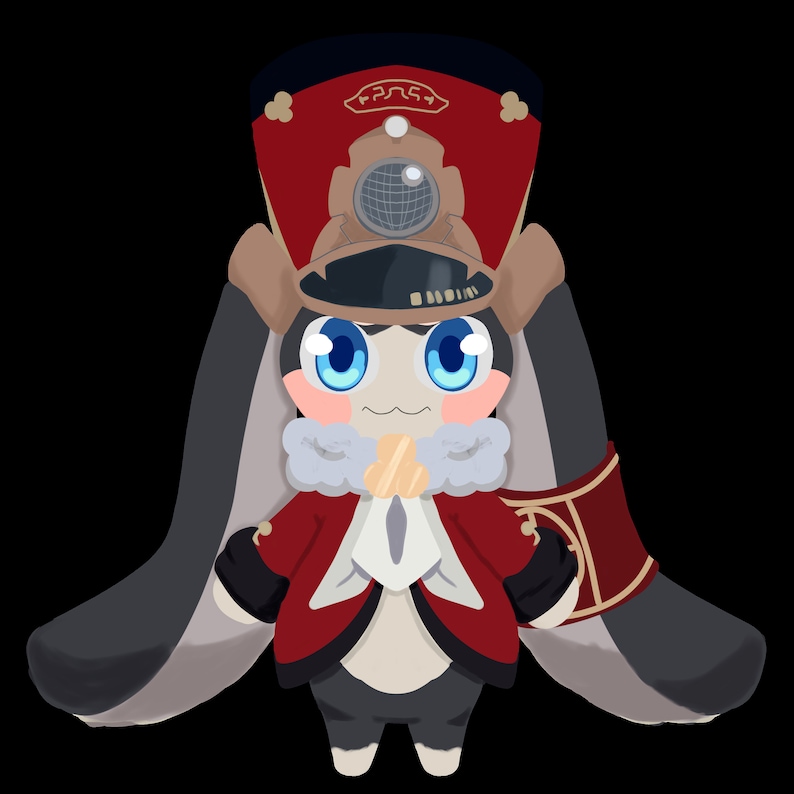 Honkai Star Rail Character Sticker the Conductor Pom Pom 3 Inch Vinyl ...
