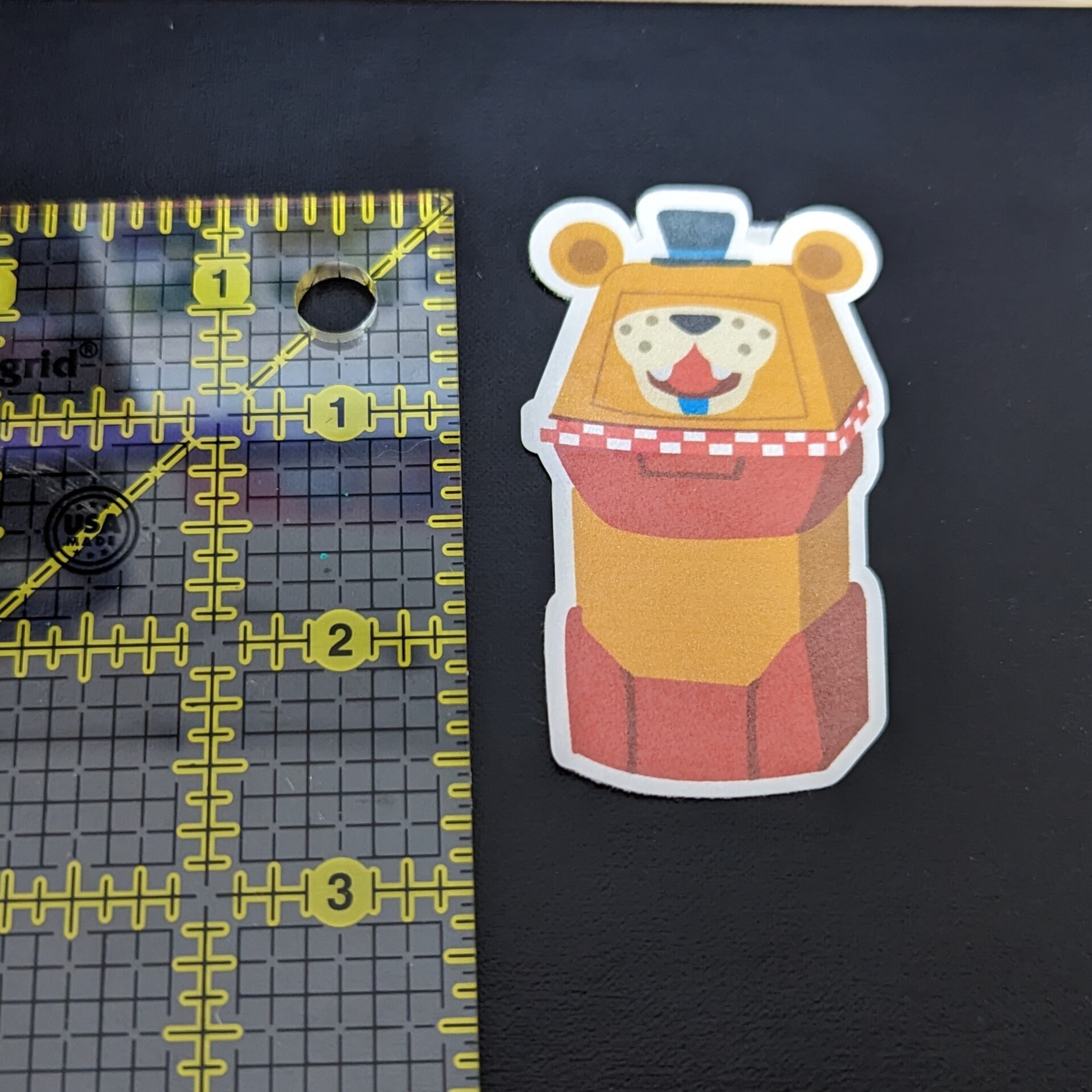 Five Nights at Freddy's Security Breach Trash Can Stickers (freddy ...