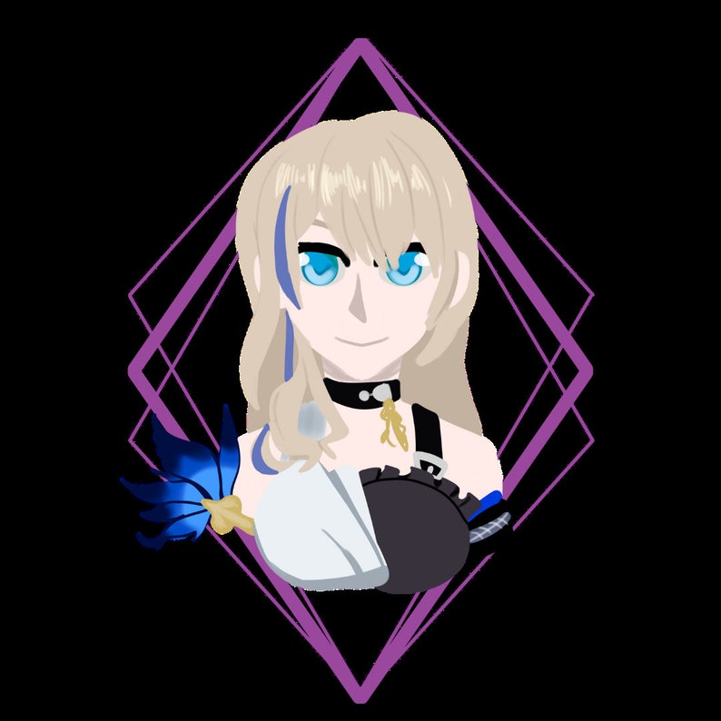 Honkai Star Rail Lightning Character Stickers arlan Bailu - Etsy Singapore