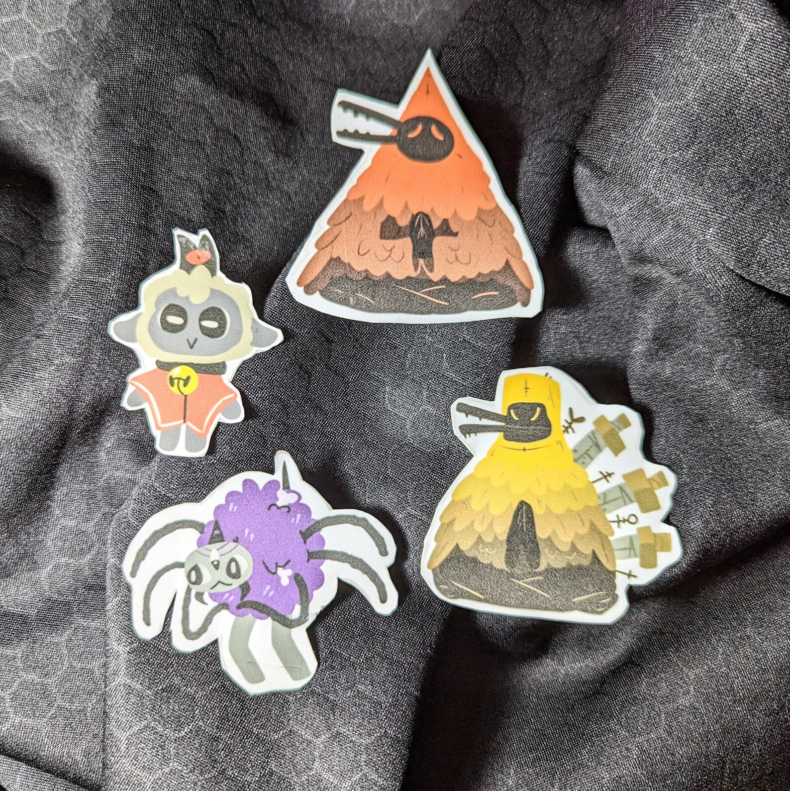 Cult of the Lamb Stickers lamb Helob Kudaai & Clauneck 2 - Etsy