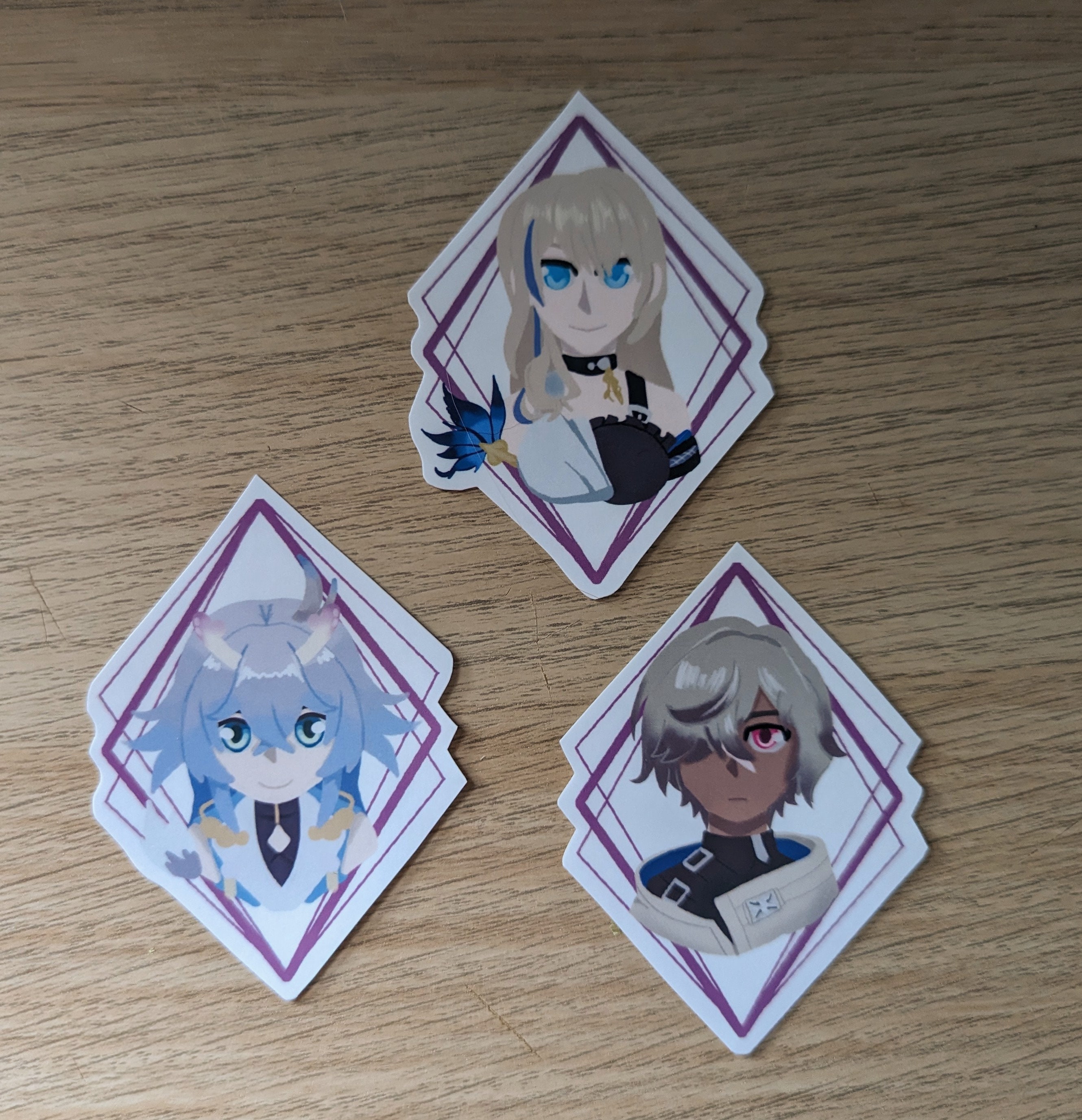 Honkai Star Rail Lightning Character Stickers arlan Bailu - Etsy