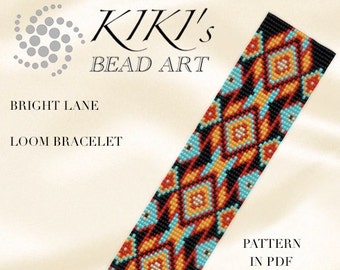 Cow Print Pattern Loom Beading Bracelet Cuff Bead Pattern - Etsy
