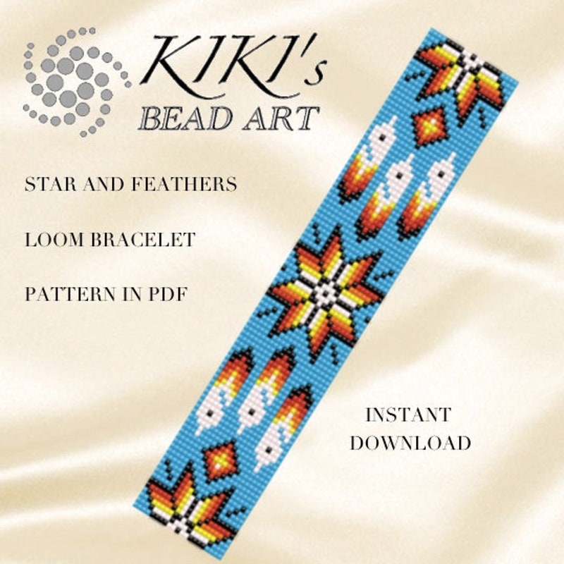 Beaded Star Pattern - Etsy