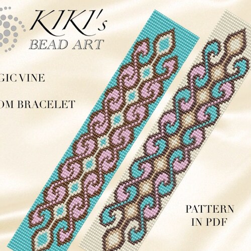 Bead Loom Pattern Dragon LOOM Bracelet Pattern in PDF - Etsy Sweden