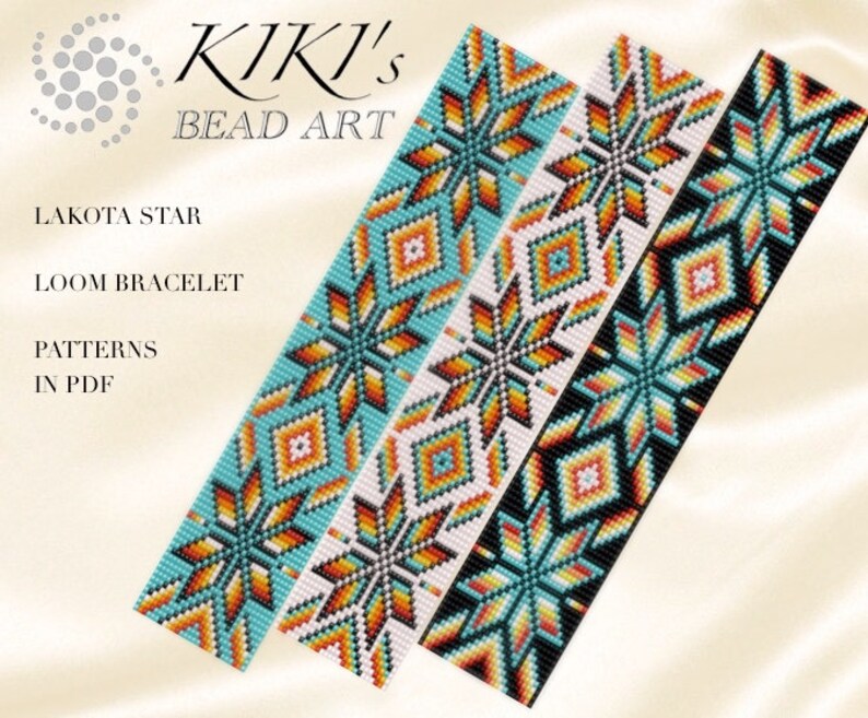 Loom Bracelet Pattern Bead Loom Pattern Lakota Star LOOM - Etsy