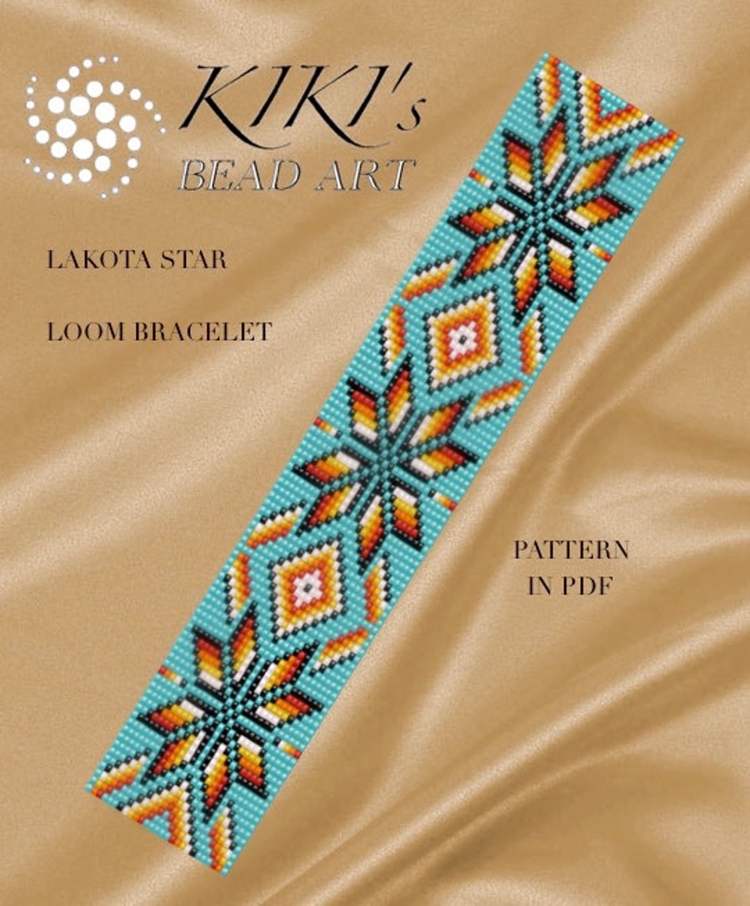 Loom Bracelet Pattern Bead Loom Pattern - Lakota Star - LOOM Bracelet ...