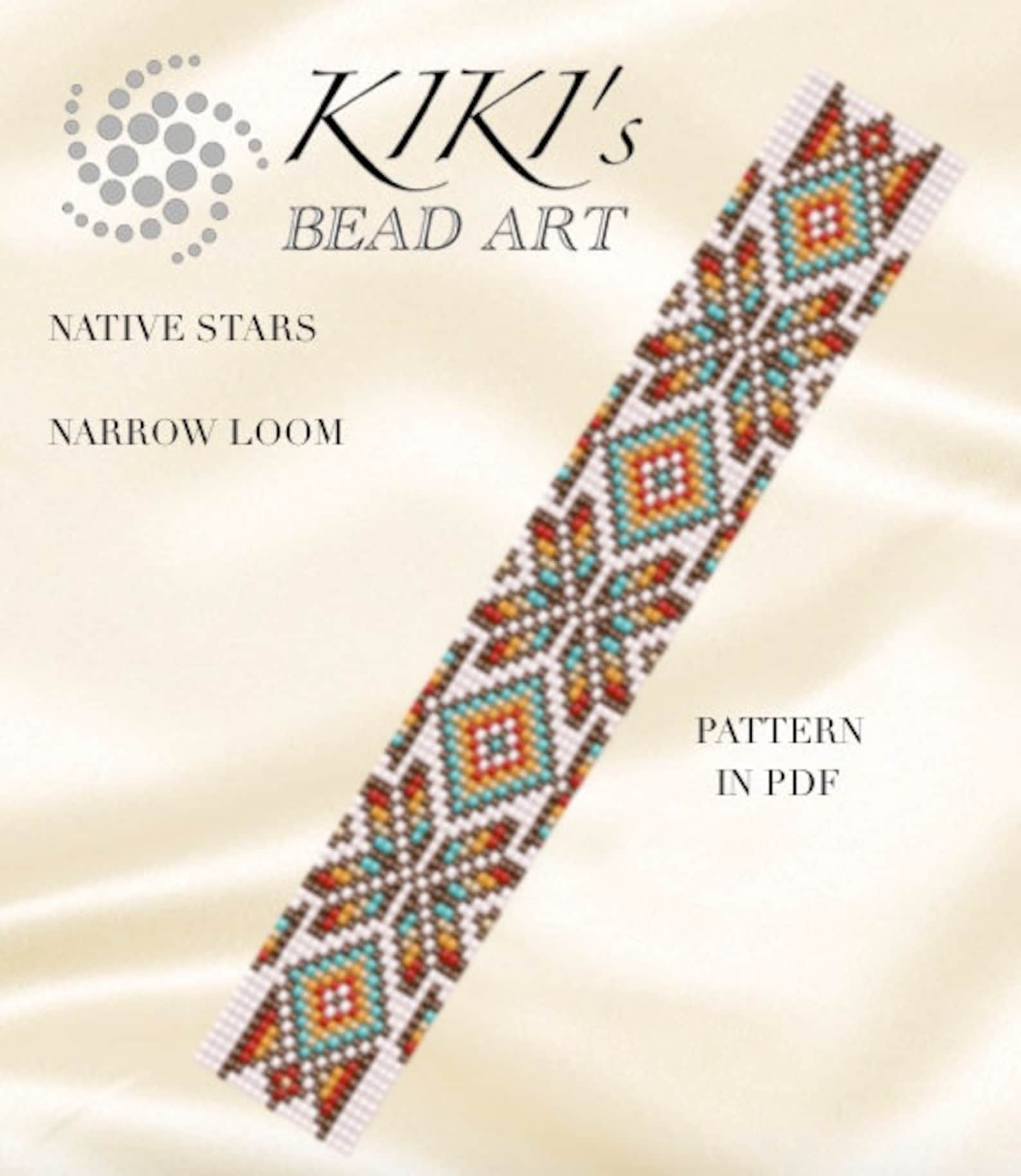 Bead Loom Pattern Narrow Native Stars LOOM Pattern in PDF Instant ...