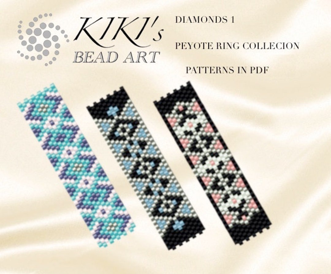 Pattern, Peyote Ring Patterns Diamonds, Ring Patterns - Peyote Ring ...