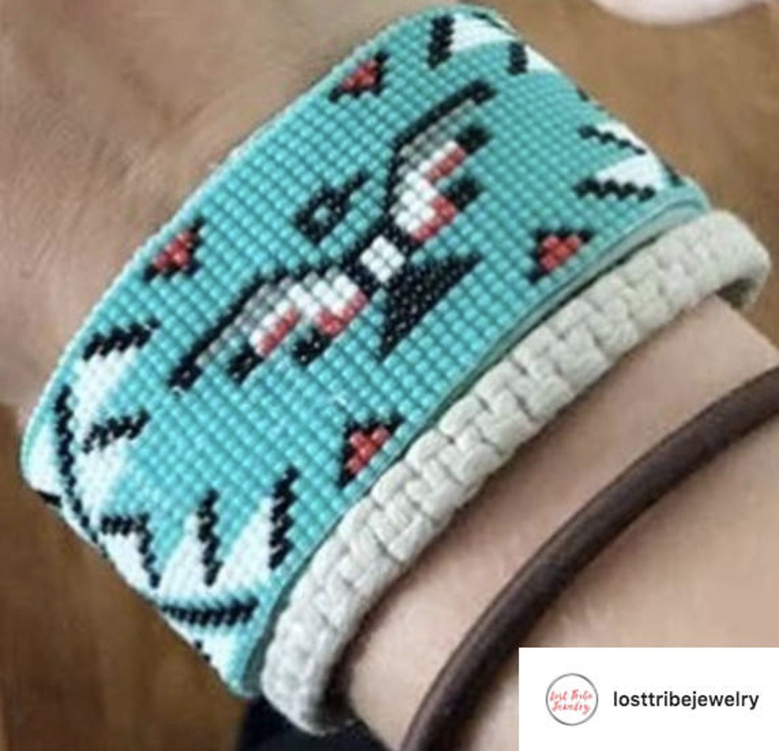 Loom Bracelet Pattern Bead Loom Pattern - Thunderbird LOOM Bracelet ...