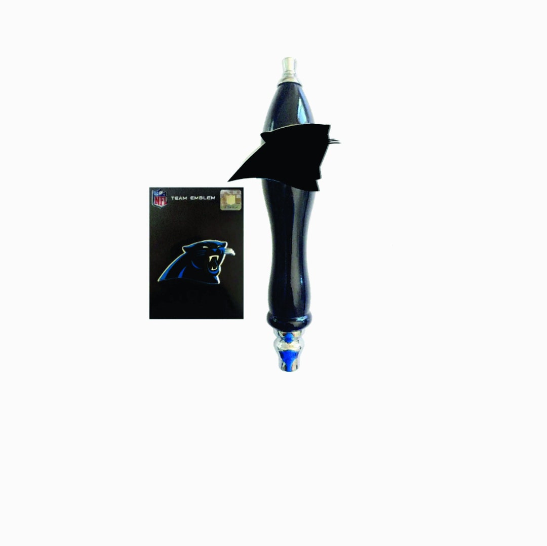 Carolina Panthers Football Emblem and Beer Tap Handle Men's Gift ...