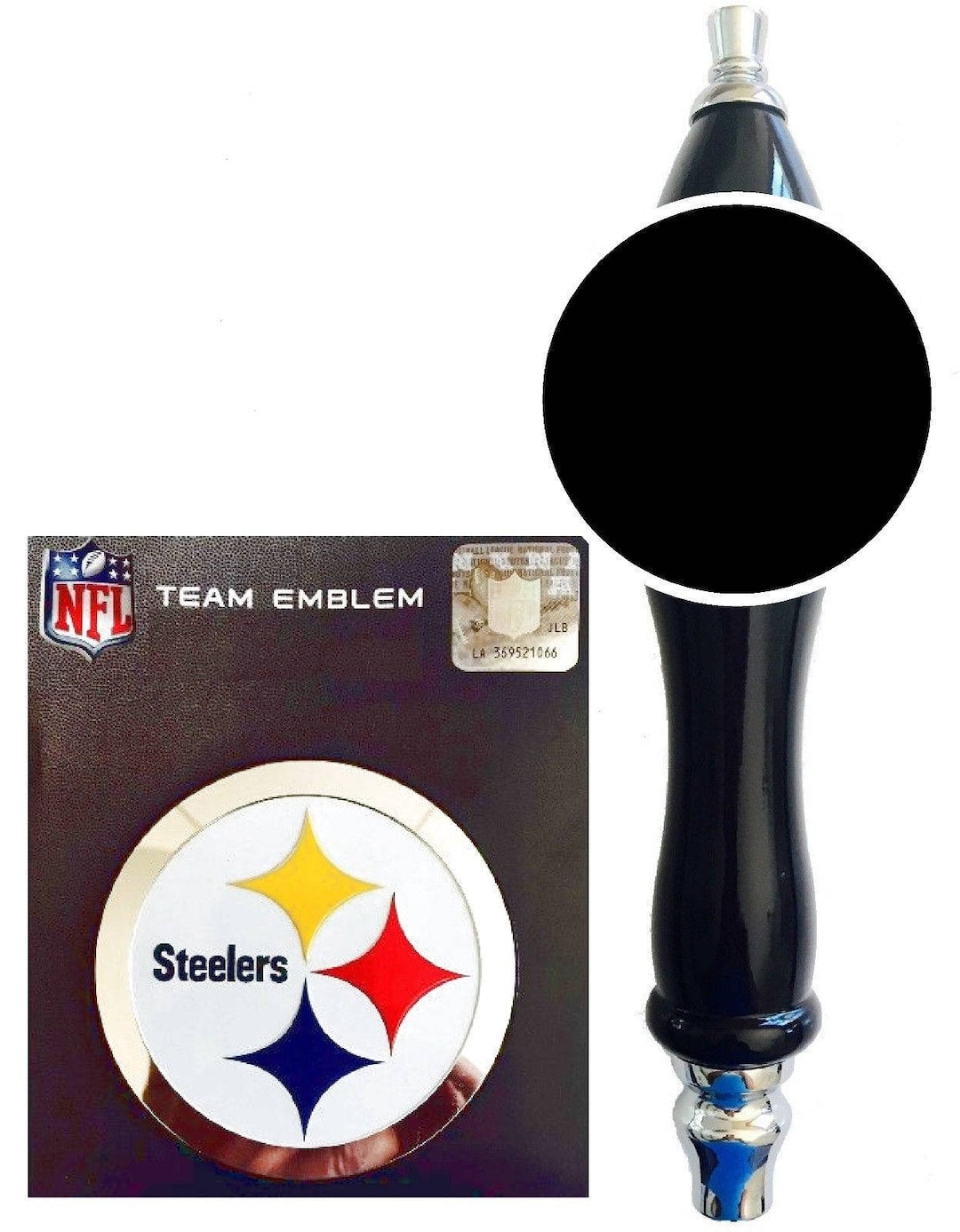 Pittsburgh Steelers Football EMBLEM Beer Tap Handle Kit Sign Mans Gift ...