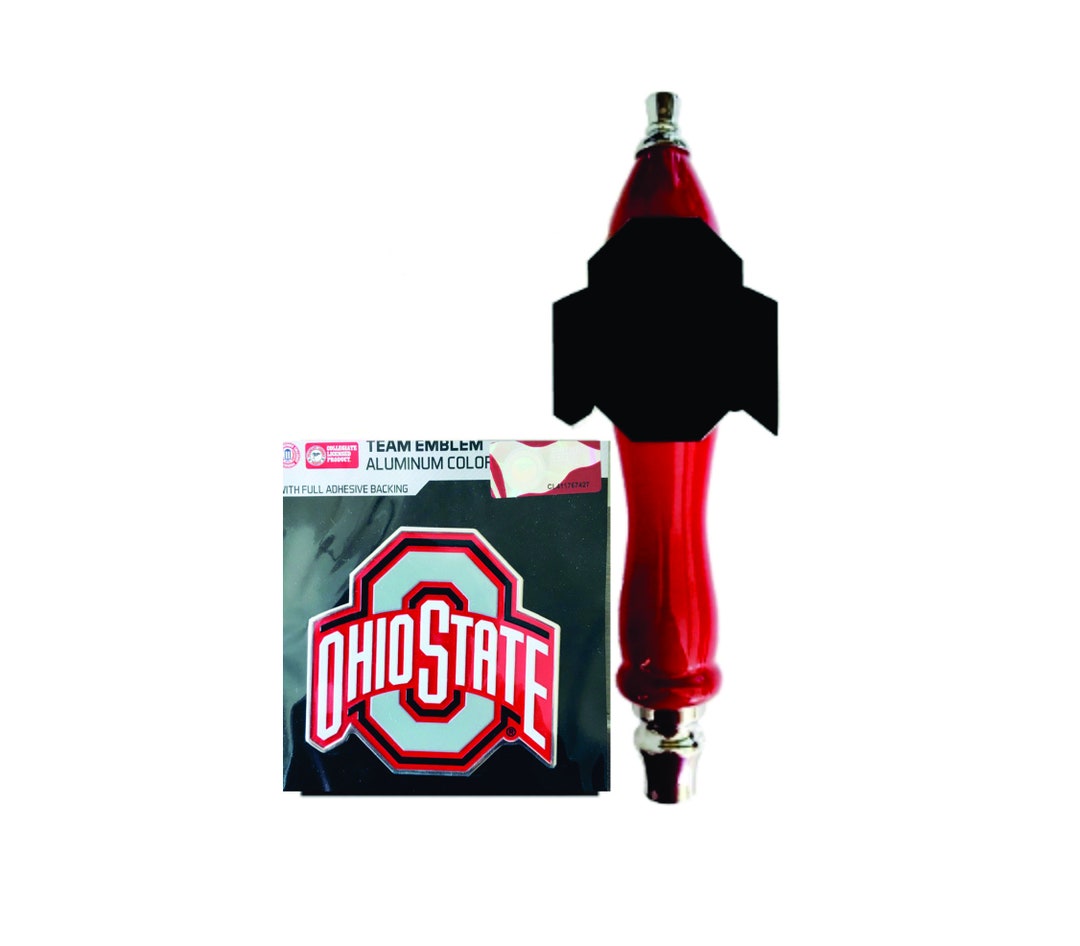 Ohio State Buckeyes OSU Emblem Beer Tap Handle Knob Tapper for ...