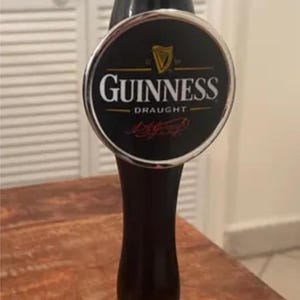 Beer Tap Handle Tapper Kegerator Guinness Guiness Guinnes Stout Beer ...