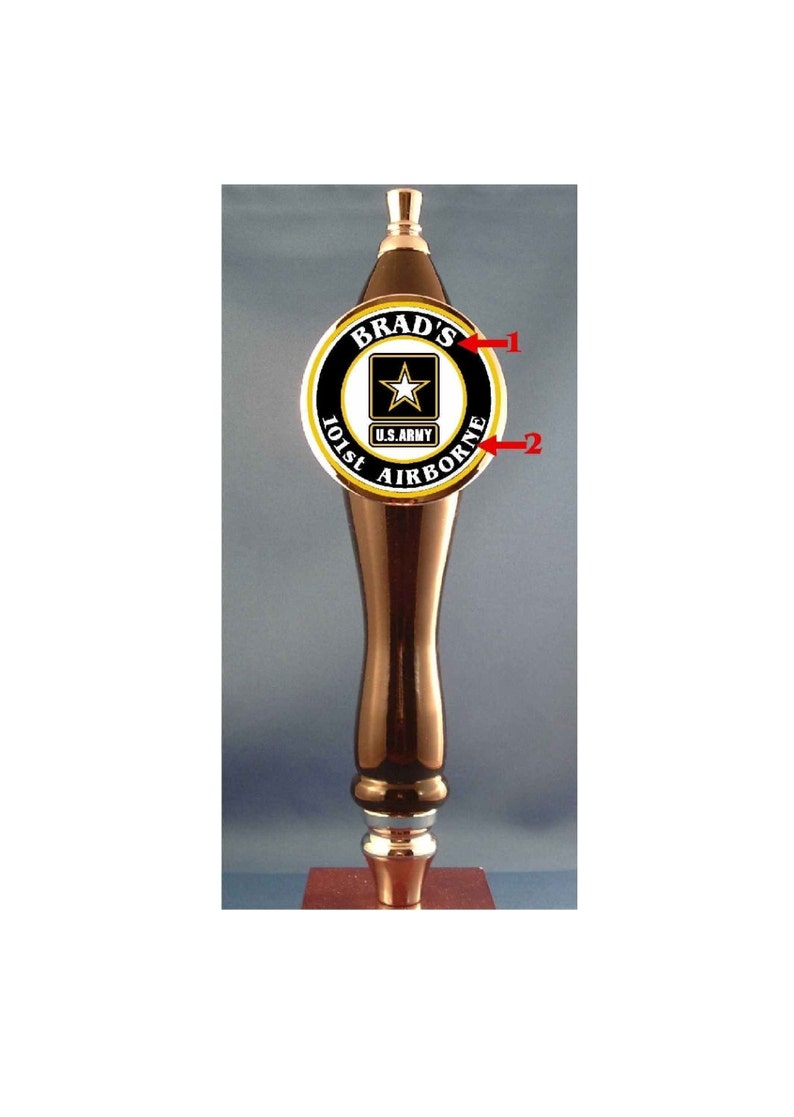 Custom Personalized Beer Tap Handle Bar Man Cave Bar Kegerator - Etsy