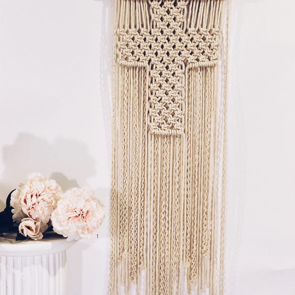 Cross Macrame Pattern - Etsy