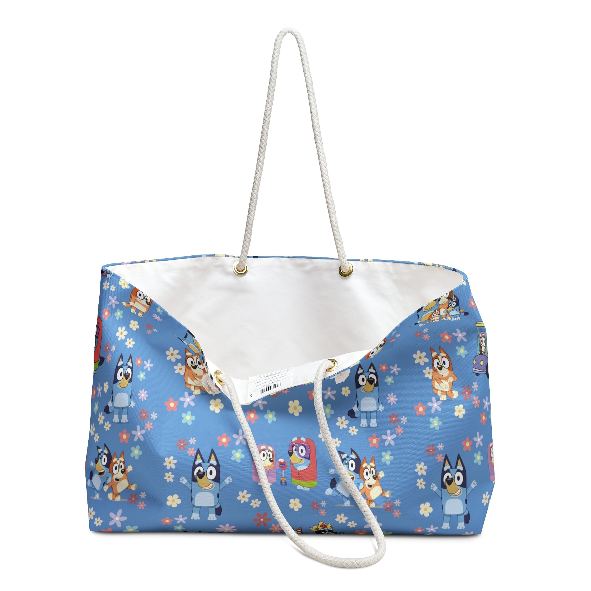 Bluey Inspired Weekender Bag Bluey Beach Bag Bluey Tote - Etsy Australia