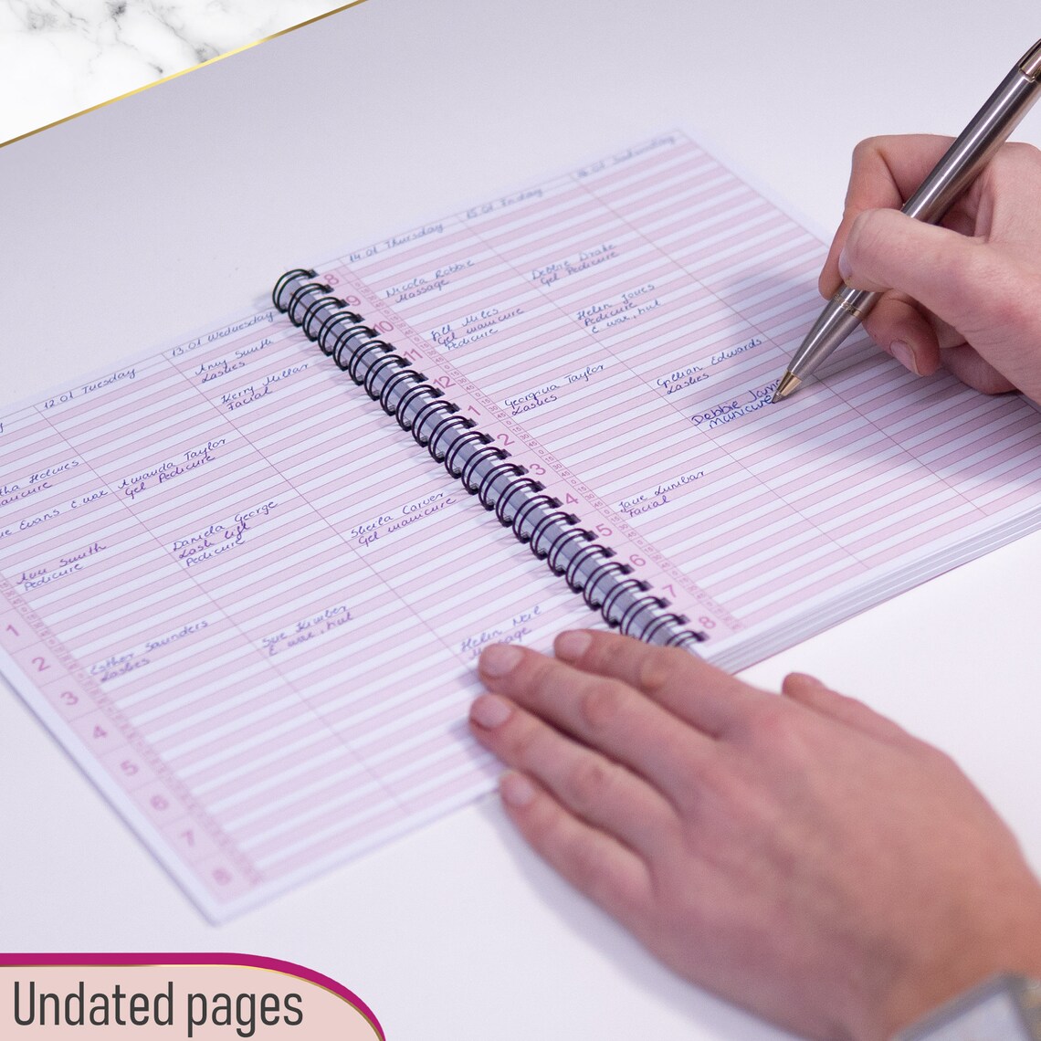 DAILY APPOINTMENT BOOK Life Planner Diary Therapists - Etsy UK