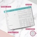 Makeup Client Card / Client Record Card / Treatment Consultation Card ...
