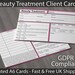 Beauty Client Card / GDPR Compliant Client Record Card / - Etsy
