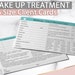 Makeup Client Card / Client Record Card / Treatment Consultation Card ...