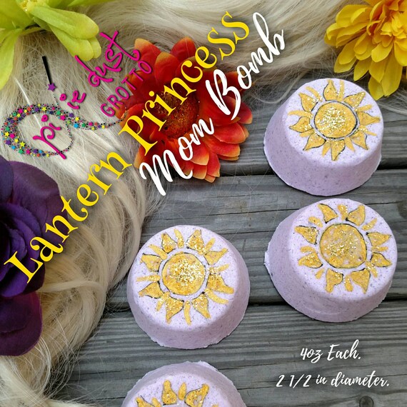 5 oz Lantern Princess Mom bomb Tangled Rapunzel Bath Bomb | Etsy