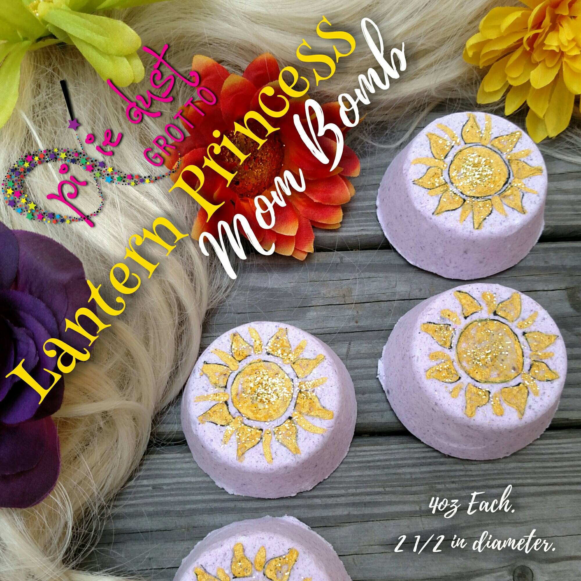 5 oz Lantern Princess Mom bomb Tangled Rapunzel Bath Bomb | Etsy