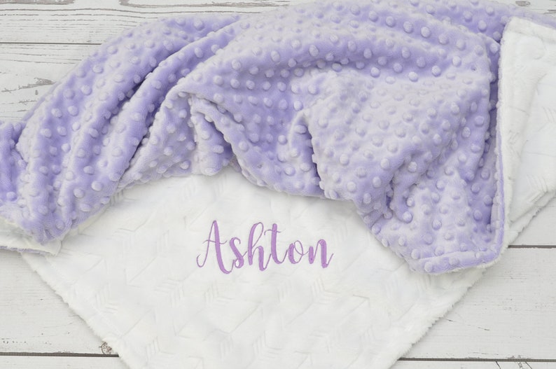 Minky Baby Blanket Girl Personalized Baby Blanket Girl-arrow - Etsy