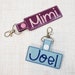 Name Tag for School Bag Backpack Tag-back to School Name - Etsy
