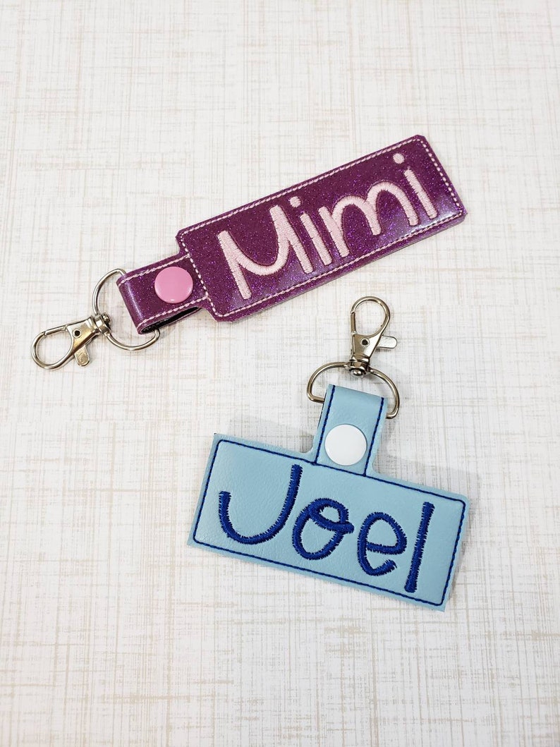 Name Tag for School Bag Backpack Tag-back to School Name | Etsy