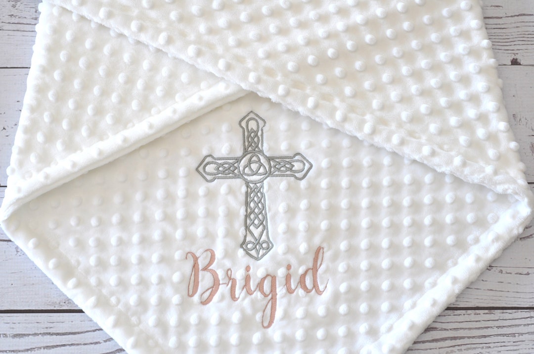 Personalized Christening Blanket-baptism Blanket-christening Gifts ...