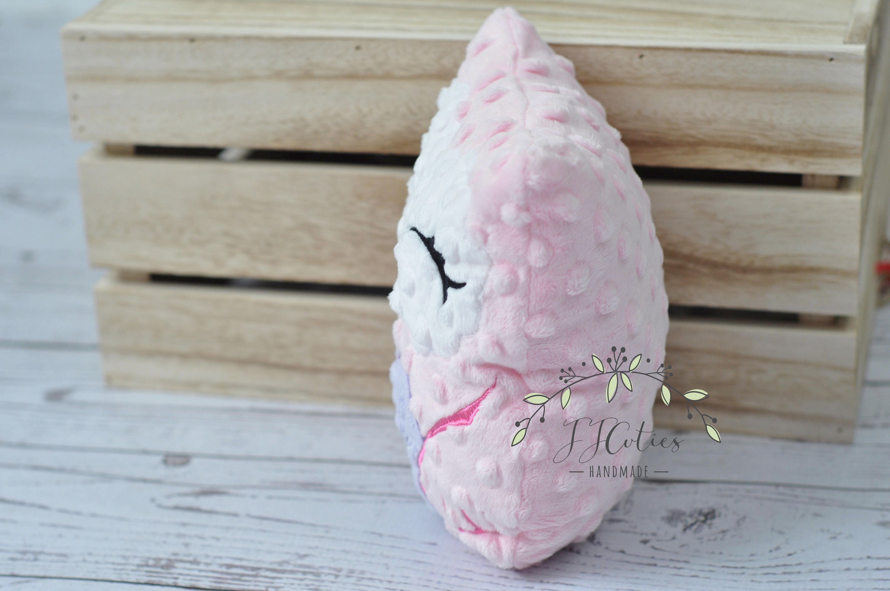Personalized Stuffed Animal Owl-personalized Stuffed Owl-plush Owl-pink ...